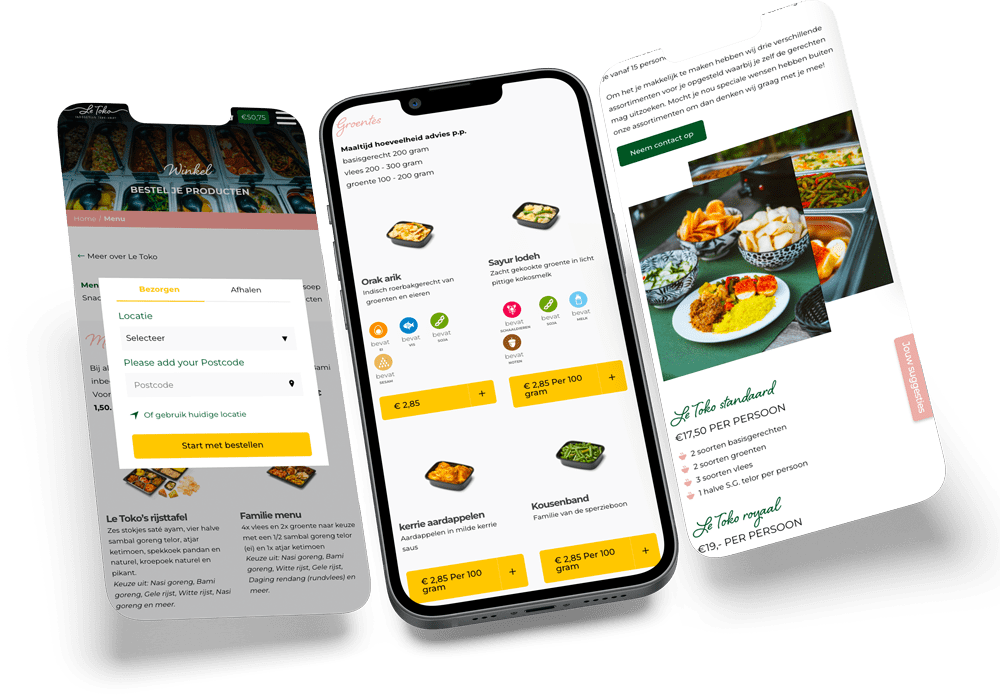 Online eten bestellen bij Le Toko | QuickOnline : QuickOnline